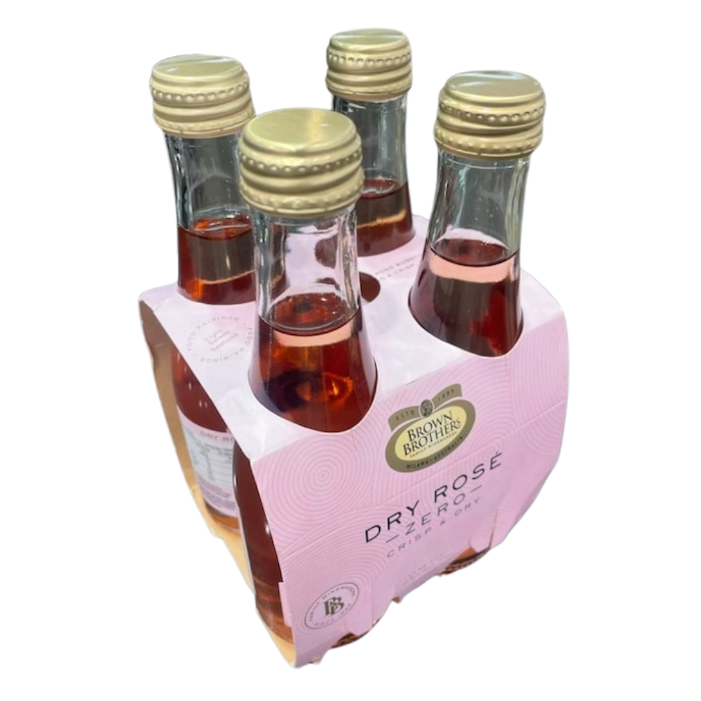 Brown Brothers Dry Rosé Zero Piccolo 200ml – Free Spirit Drink Co