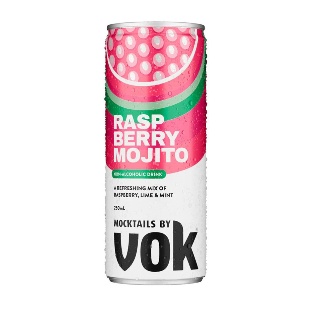Mocktails by VOK - Raspberry Mojito – Free Spirit Drink Co
