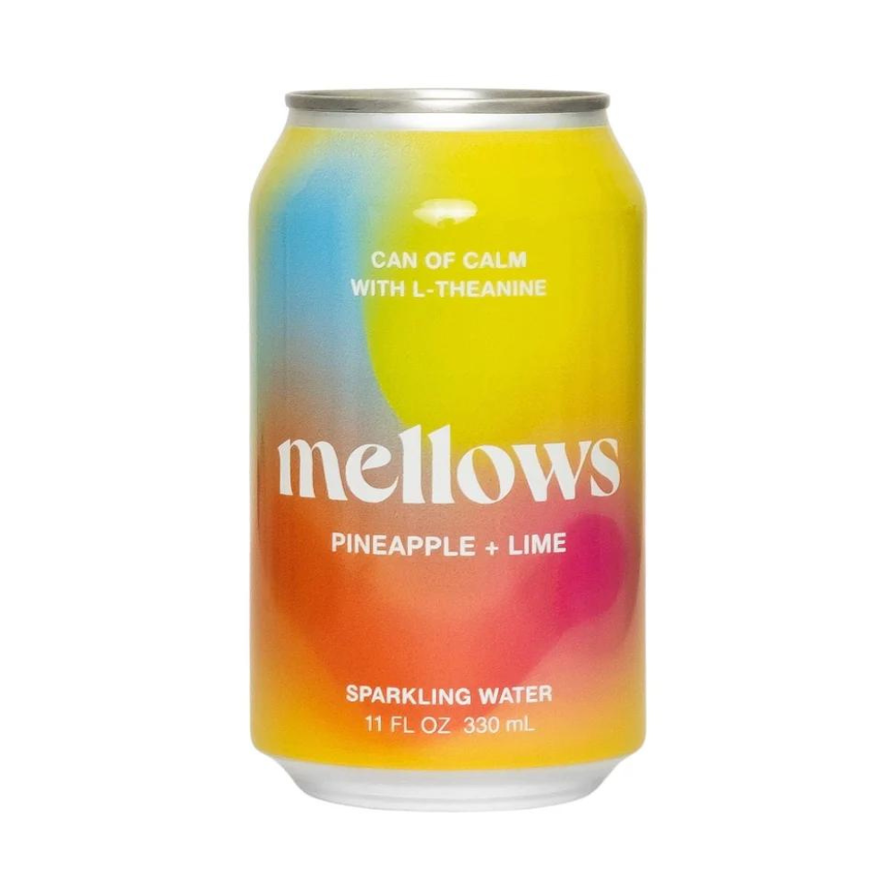 Mellows Pineapple & Desert Lime (with L-Theanine) – Free Spirit Drink Co