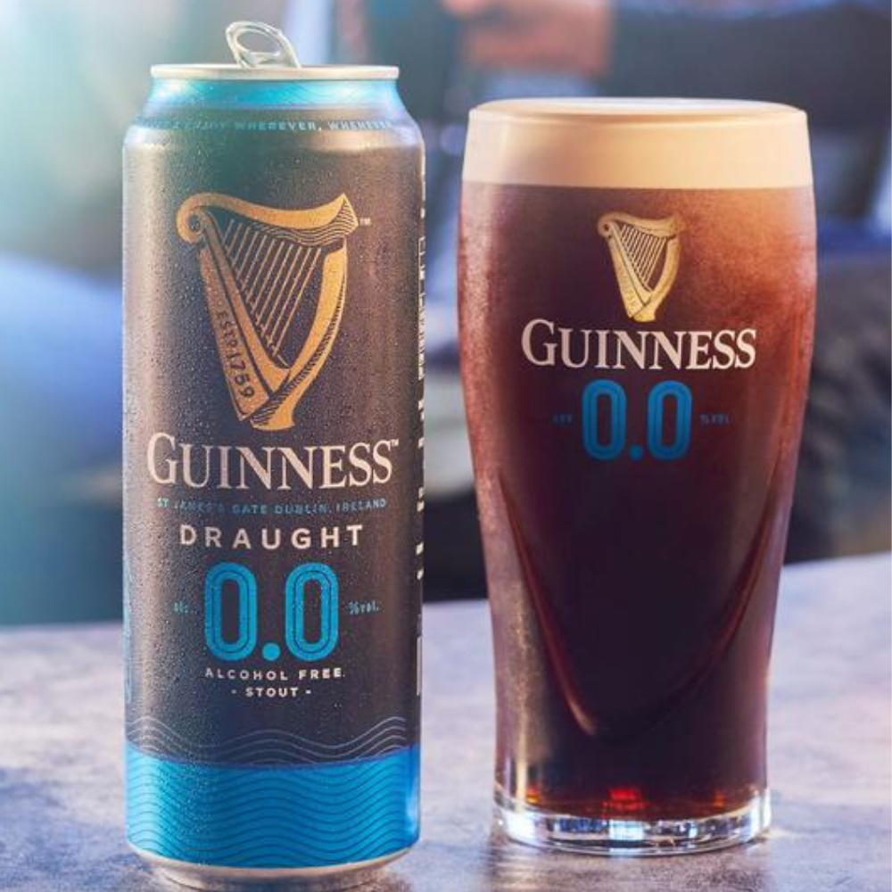 Guinness 0.0 Non-Alcoholic Stout 440mL – Free Spirit Drink Co
