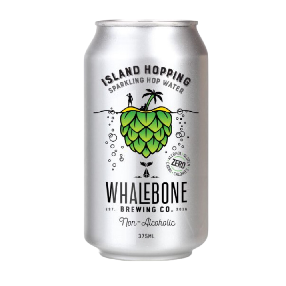 Whalebone Brewing Co - Island Hopping Hop Water – Free Spirit Drink Co