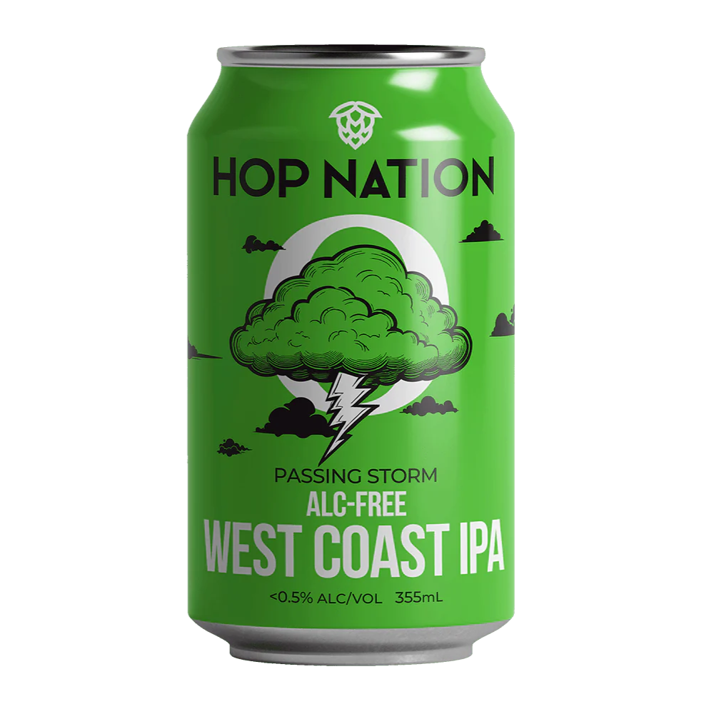 Hop Nation - Passing Storm Alc Free West Coast IPA – Free Spirit Drink Co