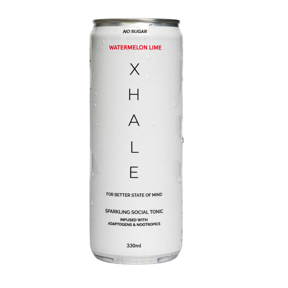 XHALE functional Watermelon & Lime – Free Spirit Drink Co
