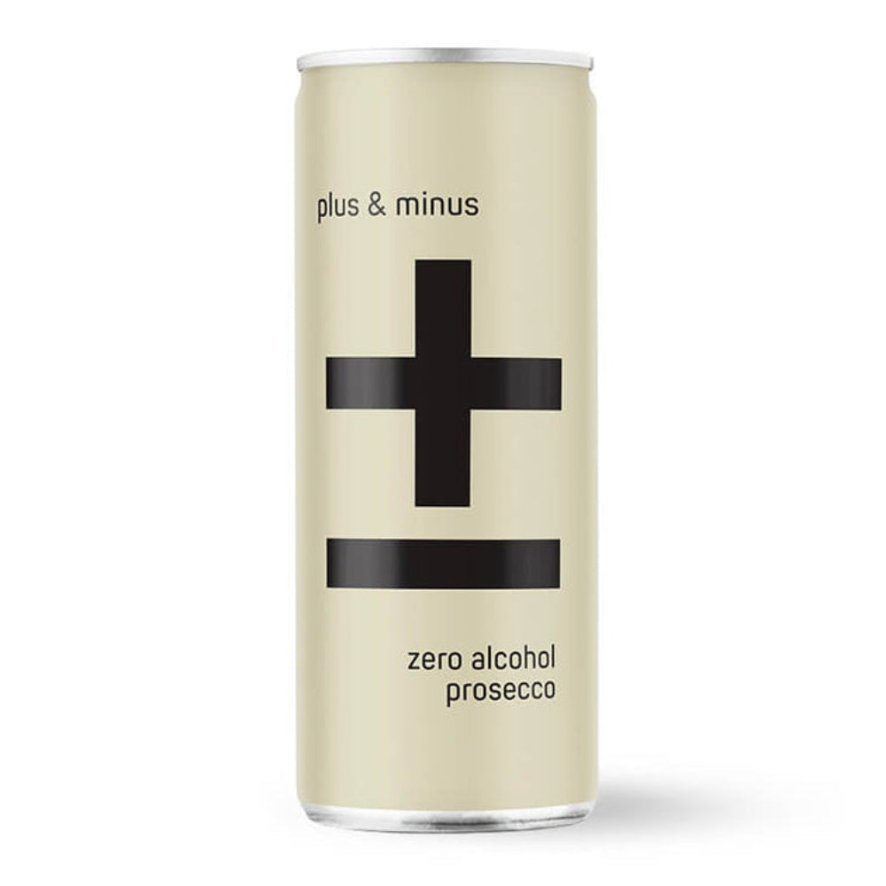 Plus & Minus 0% Prosecco 250mL – Free Spirit Drink Co